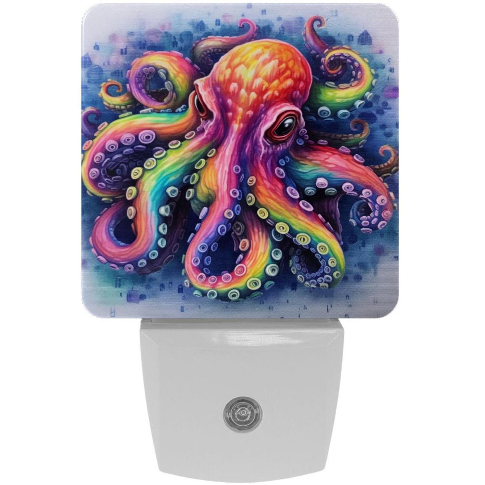 Octopus LED Square Night Lights - Compact and Multifunctional ...