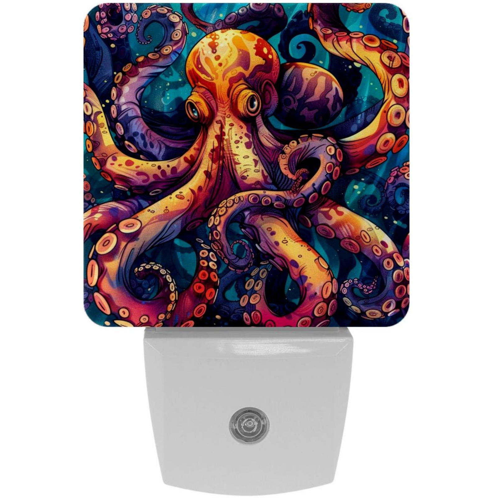 Octopus LED Square Night Lights - Energy Efficient and Contemporary ...
