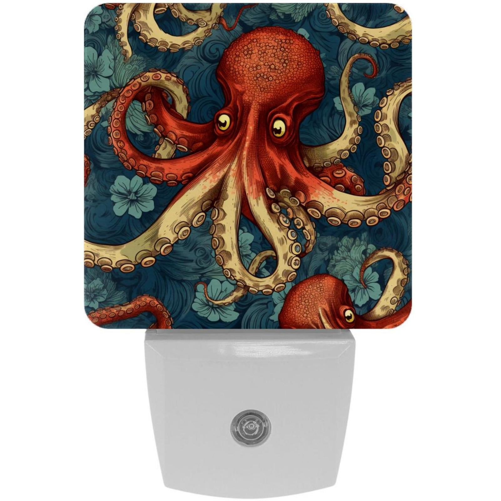 Octopus LED Square Night Lights - Energy Efficient and Contemporary ...