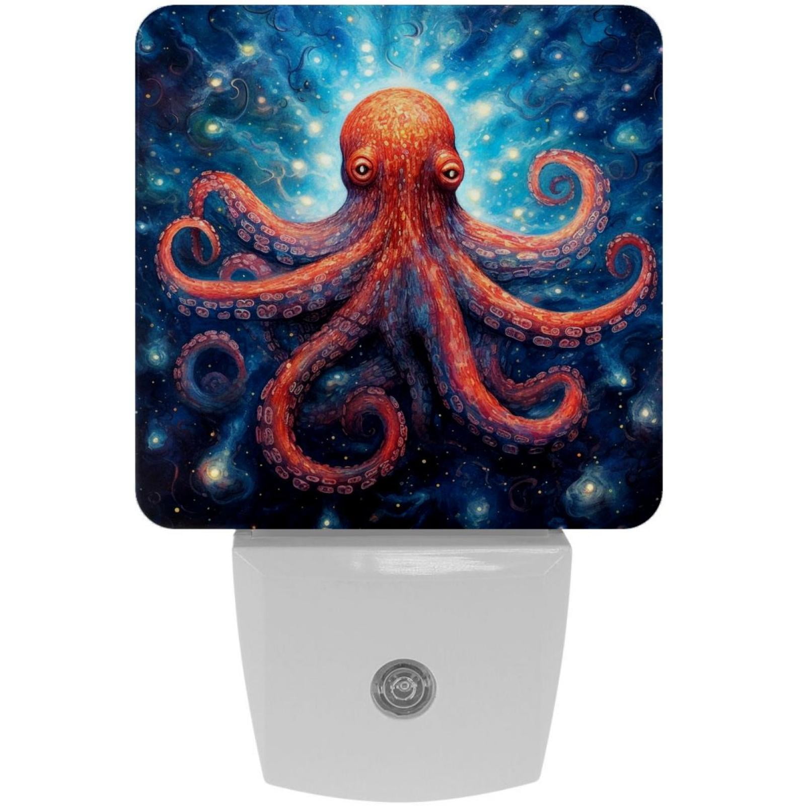 Octopus LED Square Night Lights - Energy Efficient & Elegant Decorative ...