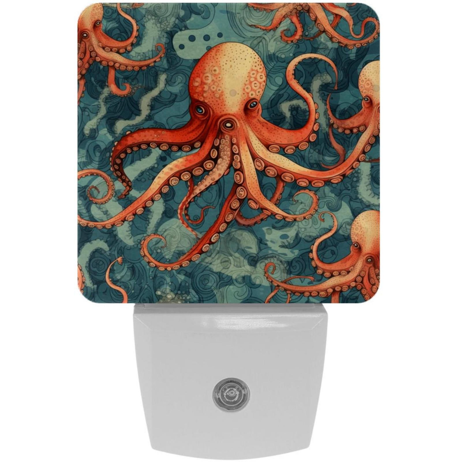 Octopus LED Square Night Lights - Energy Efficient and Stylish Decor ...