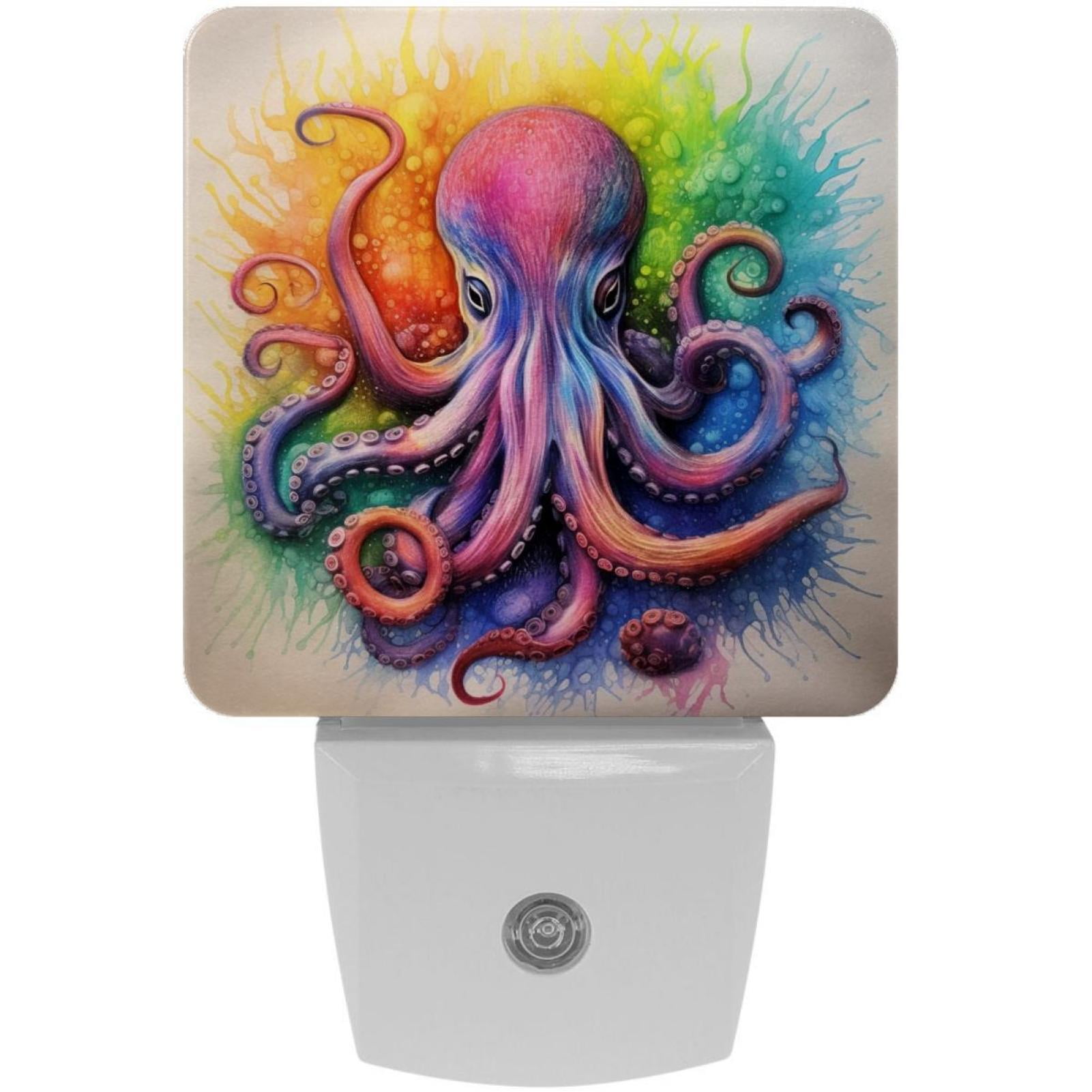 Octopus LED Square Night Lights: Energy-Efficient and Stylish ...