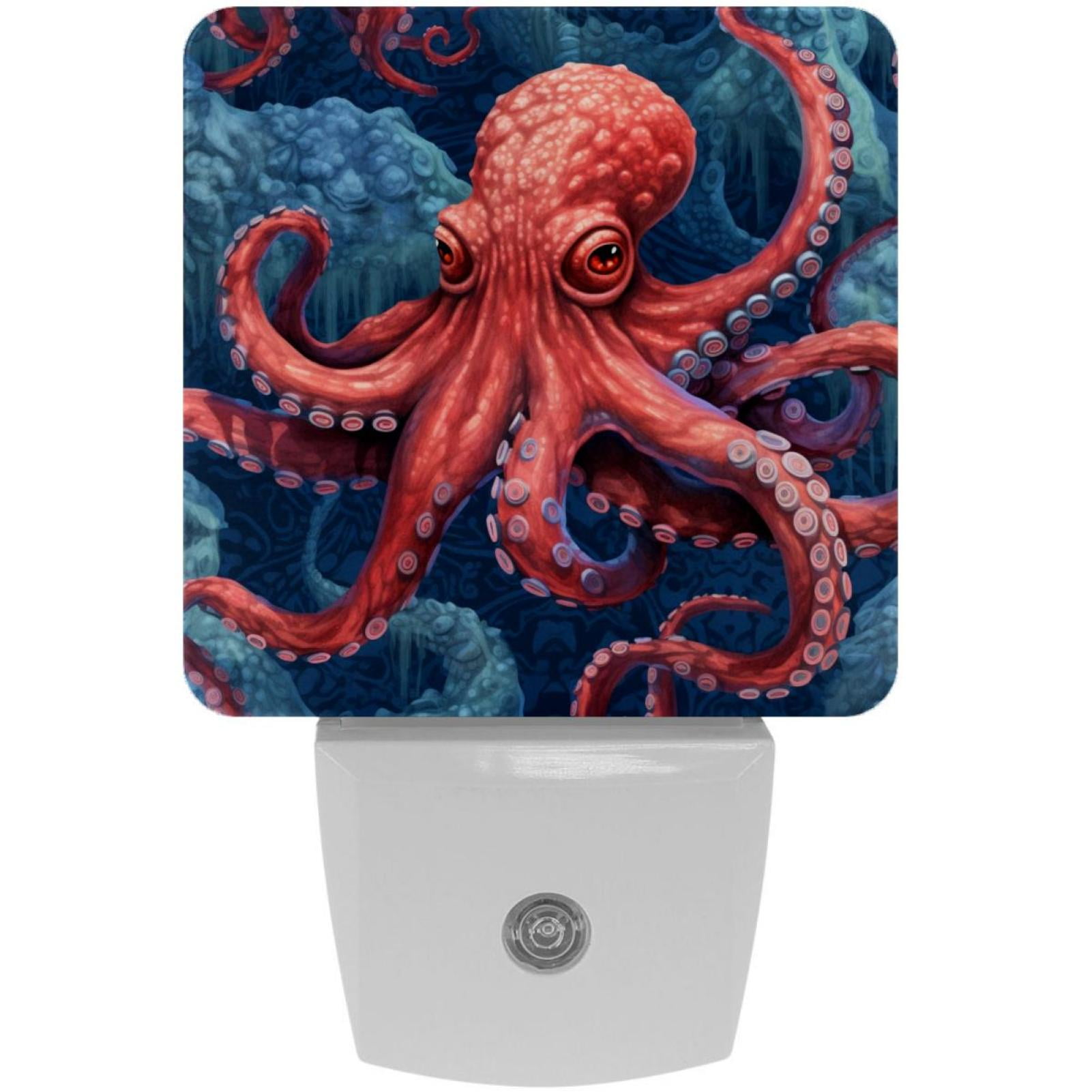 Octopus LED Square Night Lights: Energy-Efficient and Stylish ...