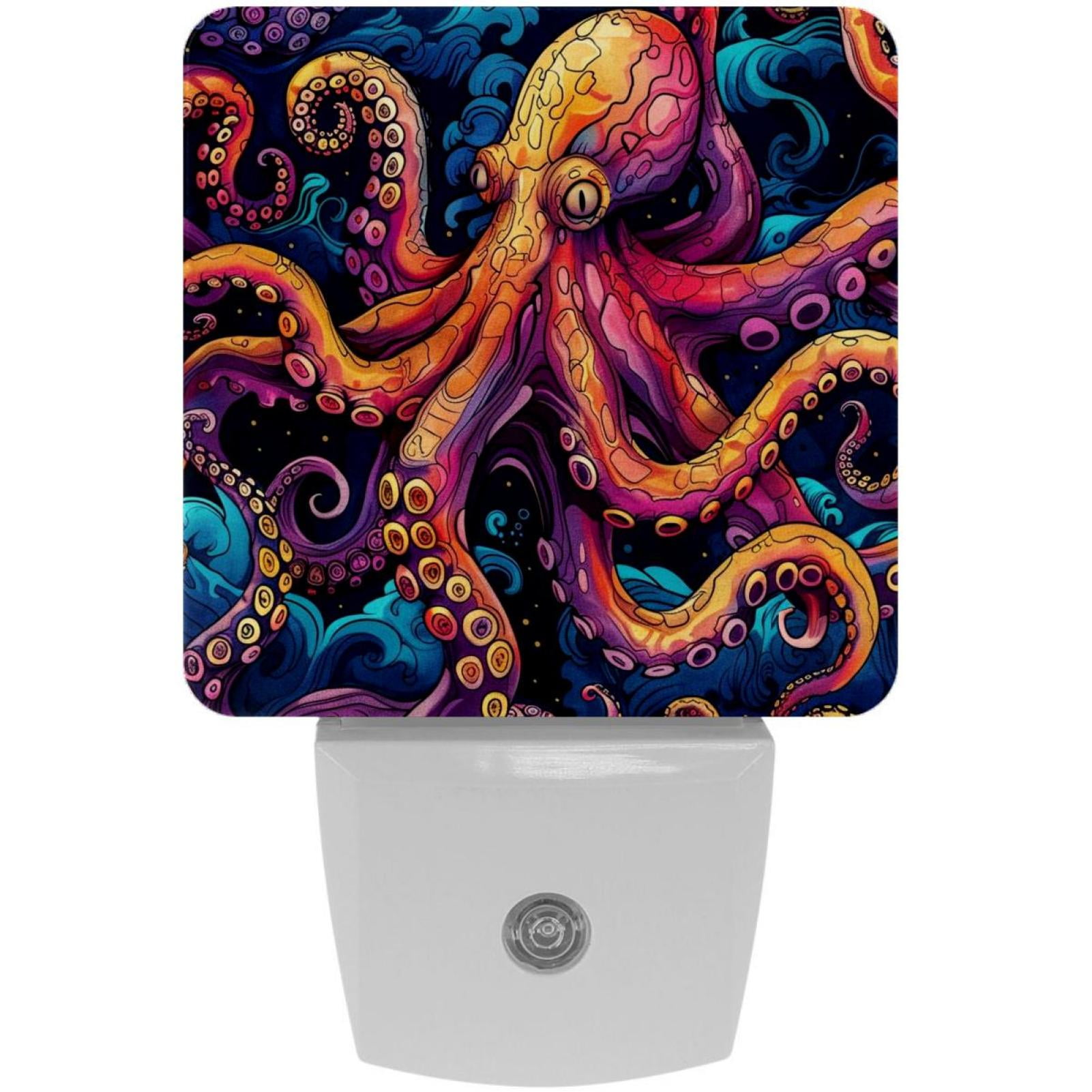 Octopus LED Square Night Lights: Energy-Efficient and Stylish ...