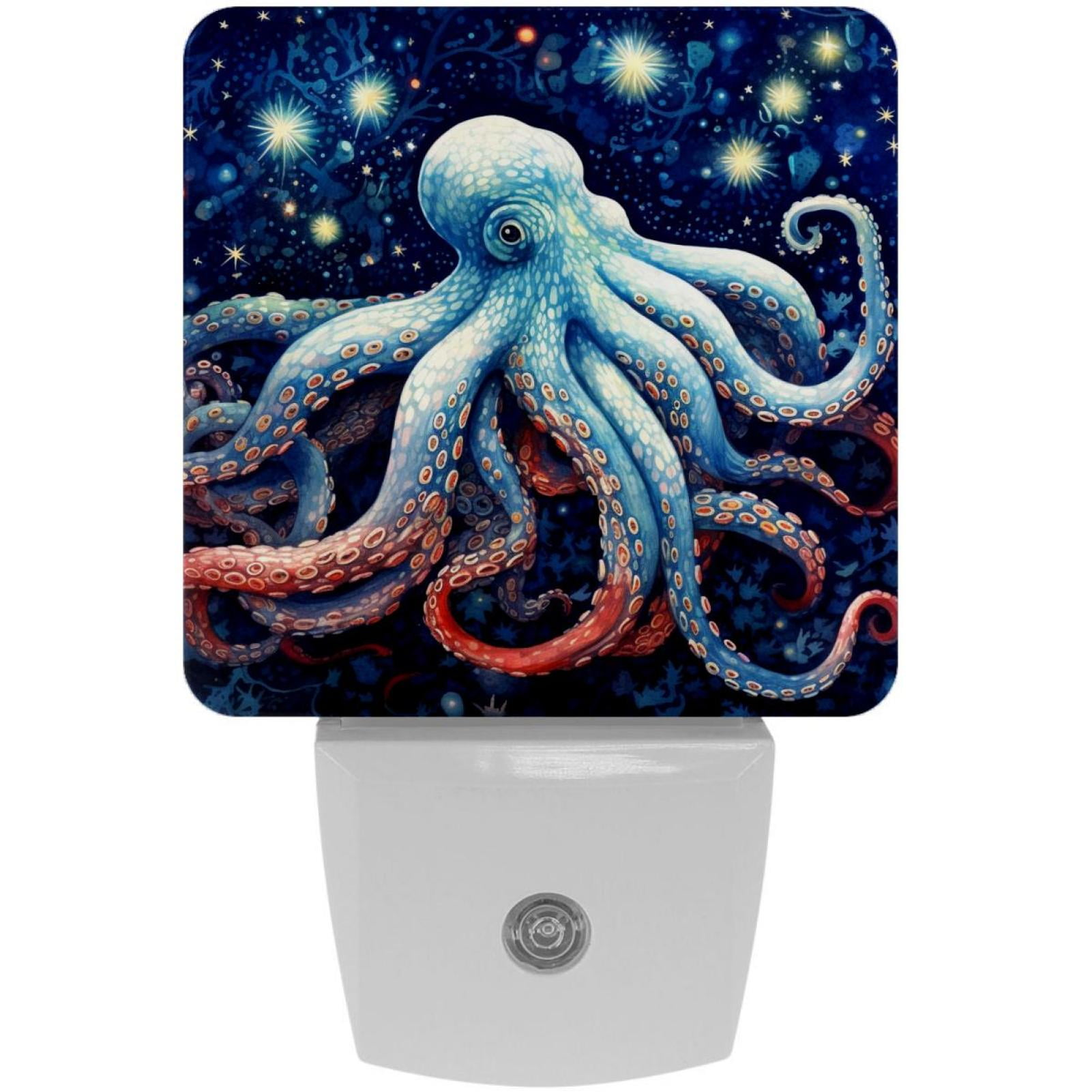 Octopus LED Square Night Lights - Illuminating Your Space with Style ...