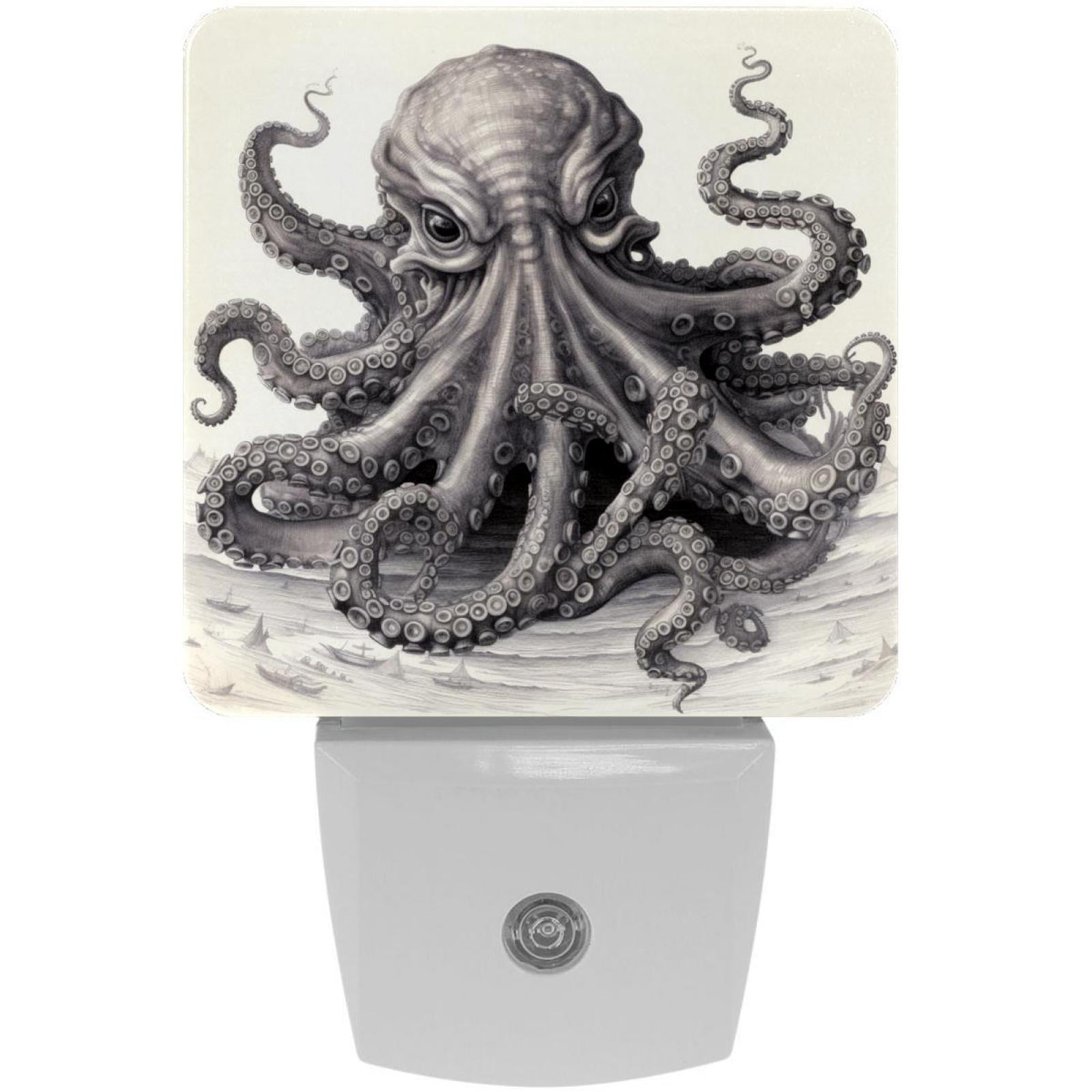 Octopus LED Square Night Lights - Illuminating Your Space with Style ...