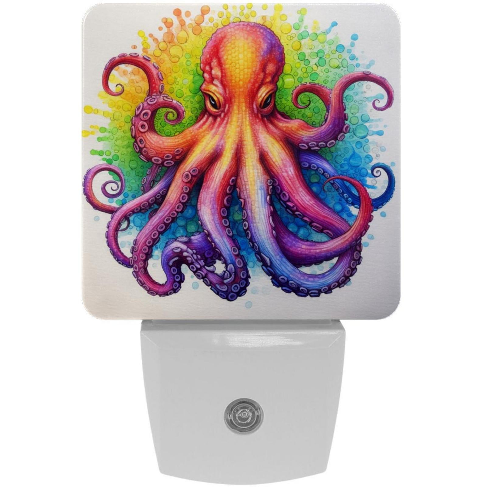 Octopus LED Square Night Lights: Innovative Illumination for a Relaxing ...