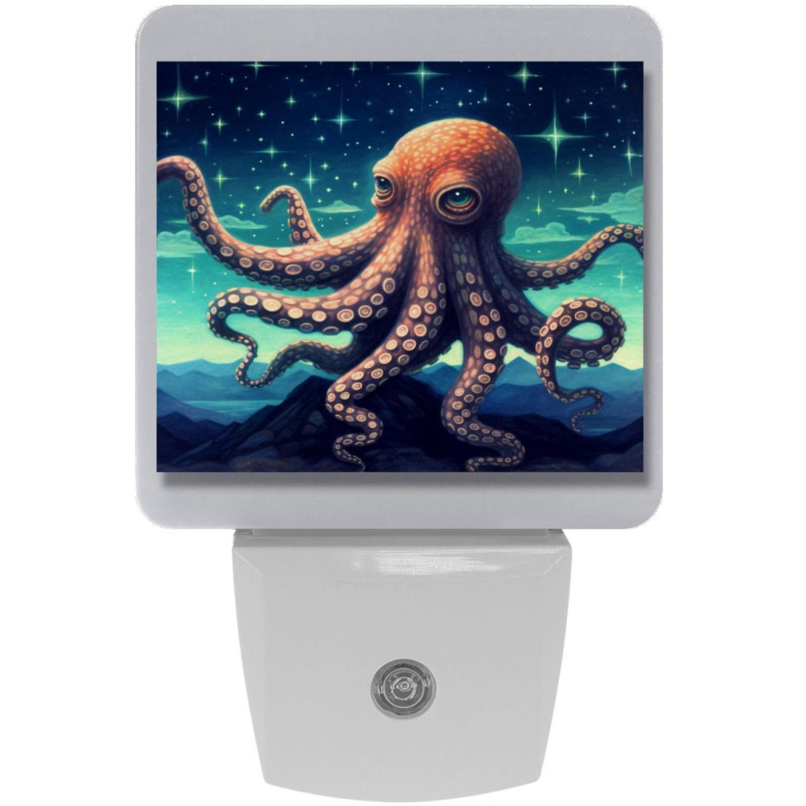 Octopus LED Square Night Lights - Stylish and Convenient Illumination ...