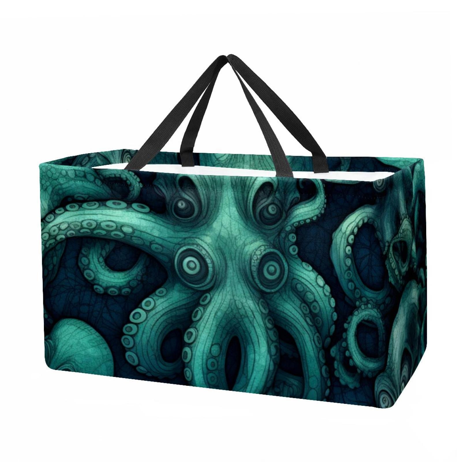 Octopus Large Capacity Reinforced Oxford Cloth Storage Bin - Reusable ...