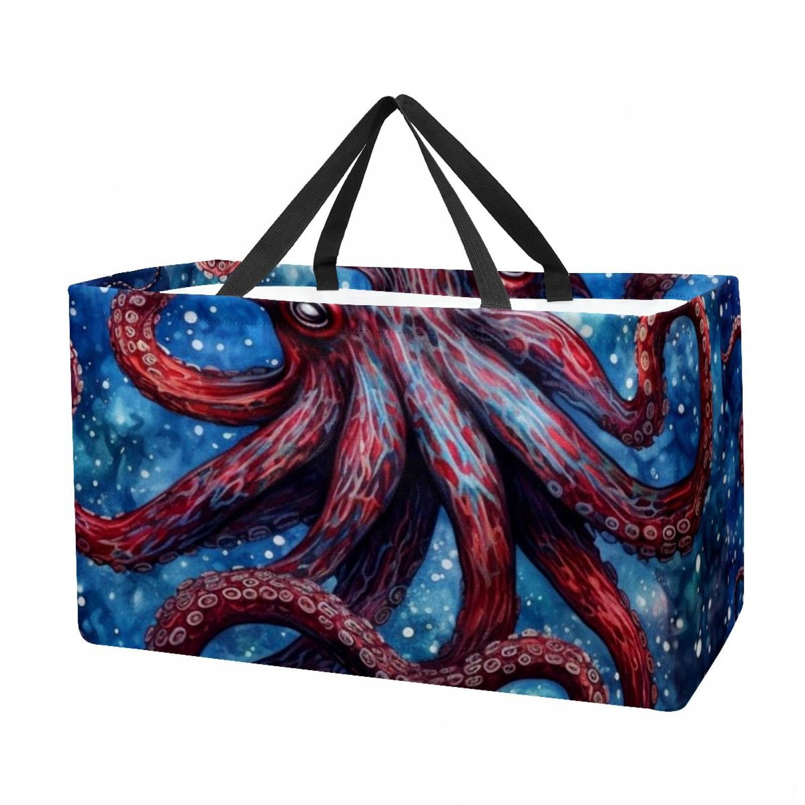 Octopus Large Capacity Reusable Foldable Oxford Cloth Storage Bin ...