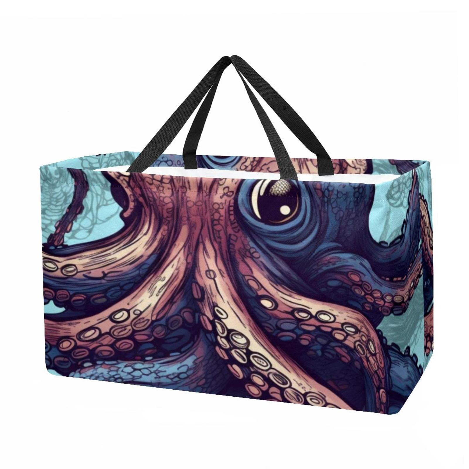 Octopus Large Capacity Reusable Oxford Cloth Laundry Organizer ...
