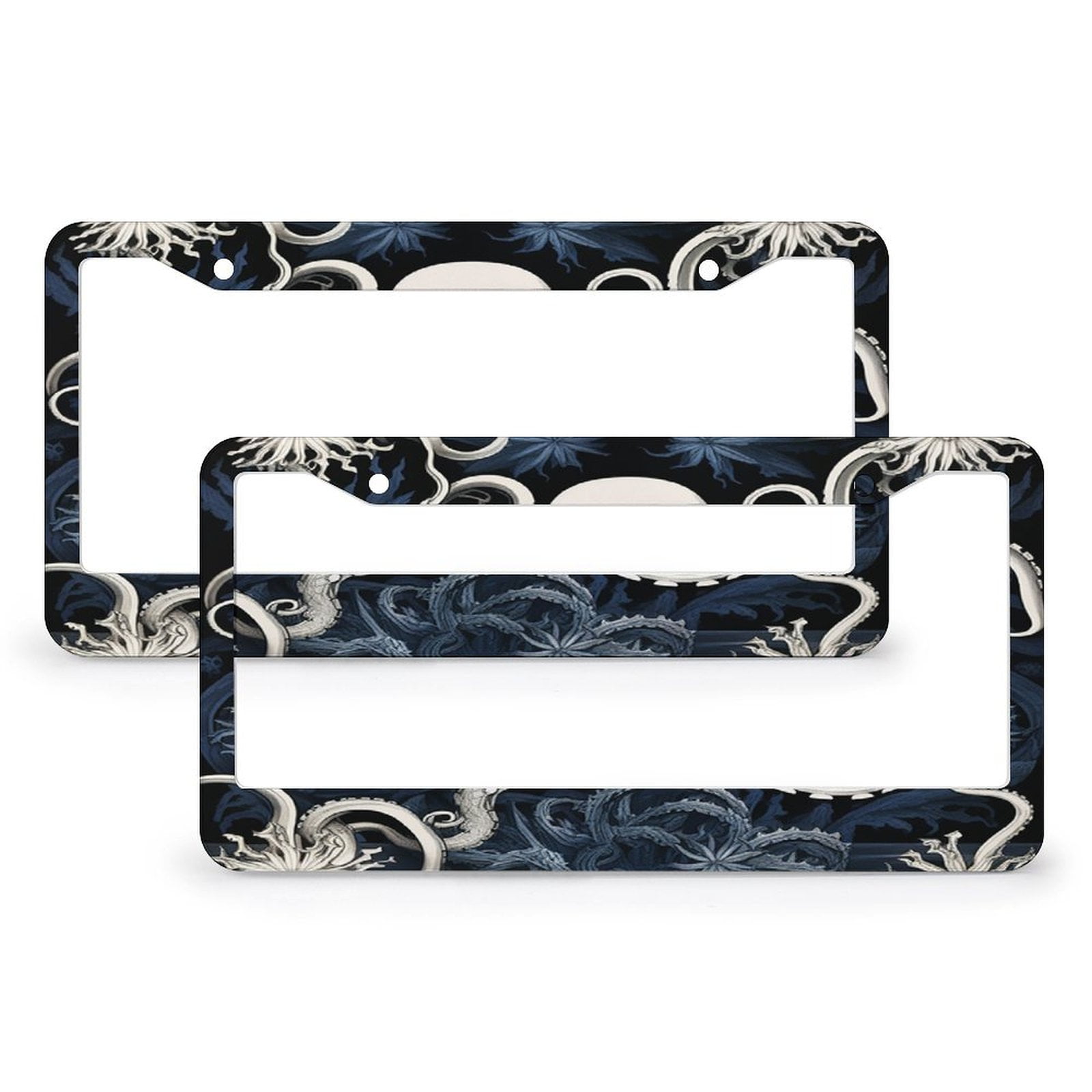 Octopus License Plate Frame 2 Pack License Plate Holder For Front And ...