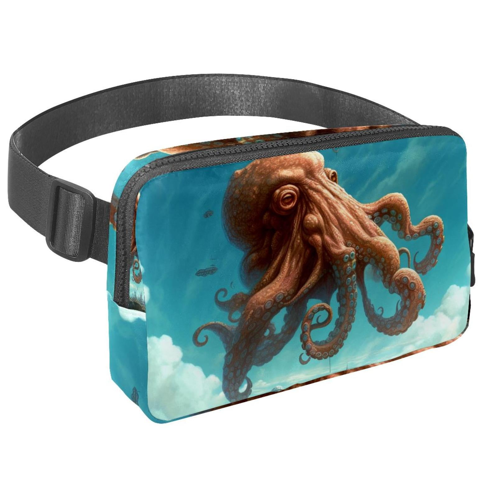 Octopus Lightweight Adjustable Crossbody Bag with Extension Strap for ...