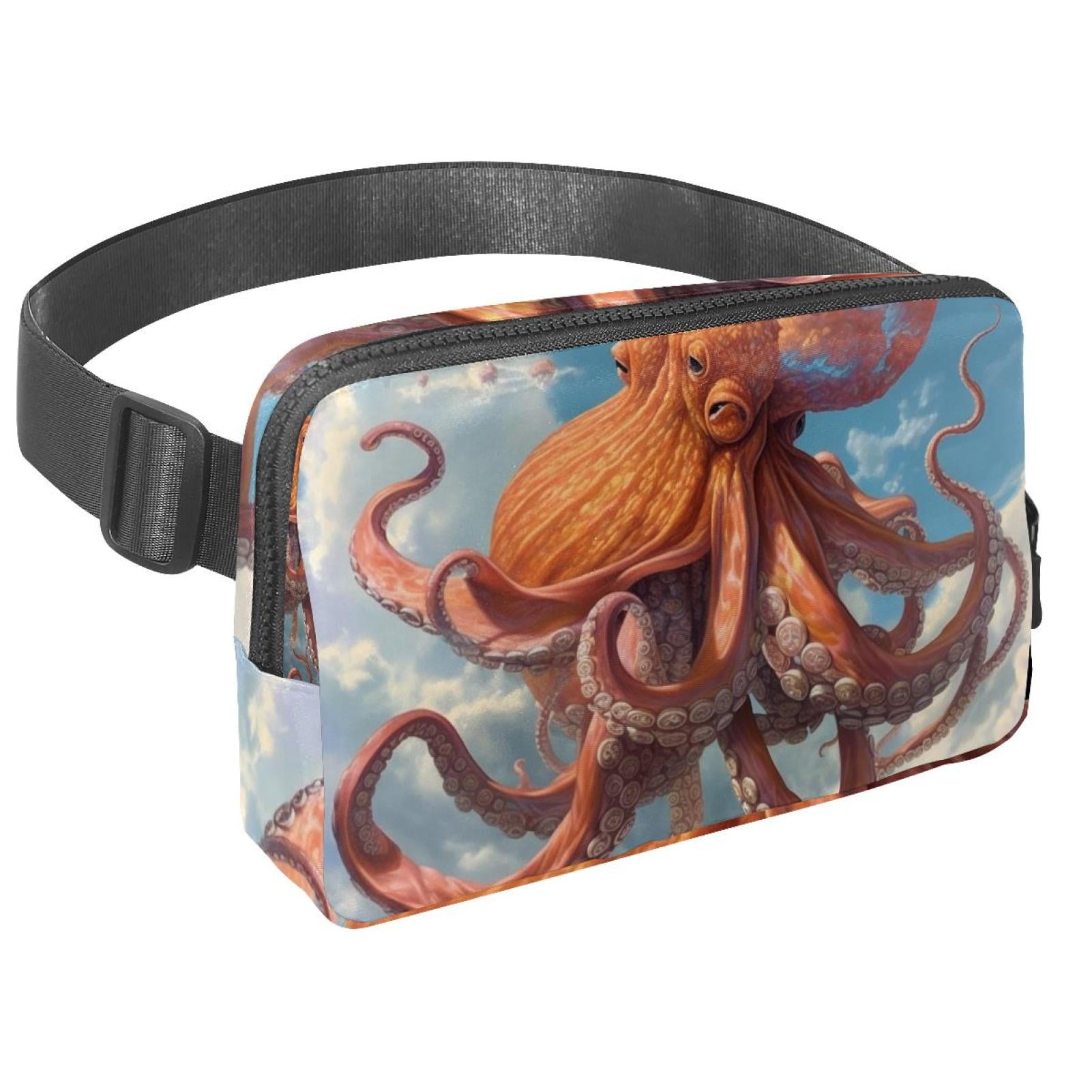 Octopus Lightweight Adjustable Waist Pack with Extension Strap – Unisex ...