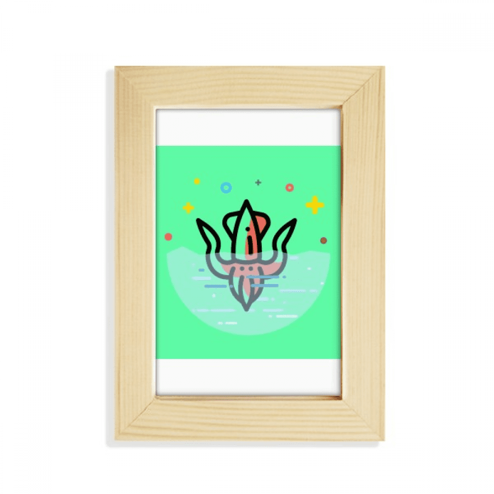Octopus Mignon Animation Cuttlefish Desktop Display Photo Frame Picture ...