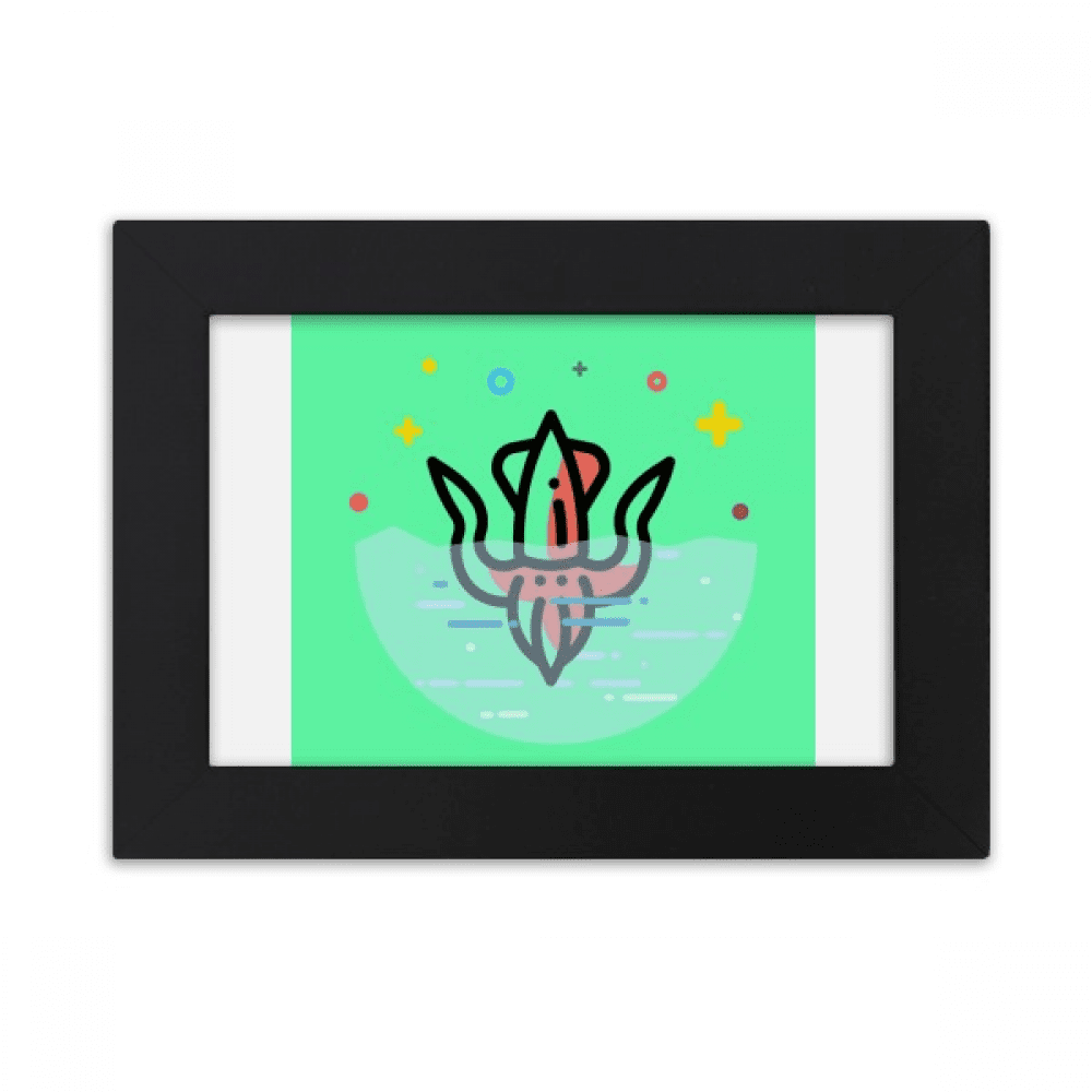 Octopus Mignon Animation Cuttlefish Desktop Photo Frame Ornaments ...