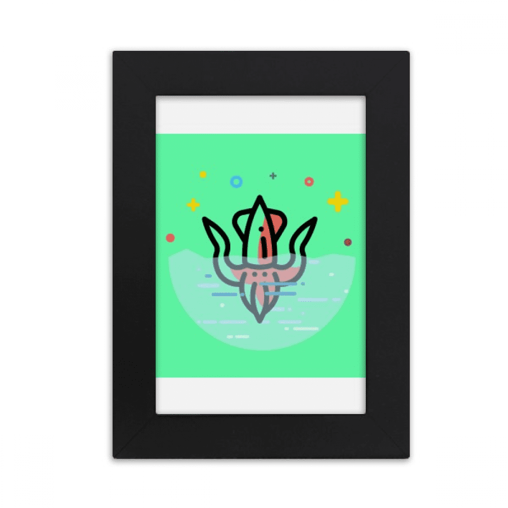 Octopus Mignon Animation Cuttlefish Desktop Photo Frame Picture Display ...