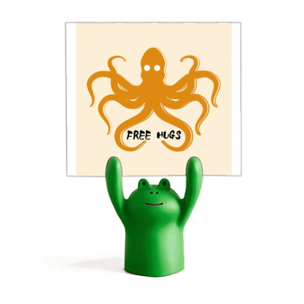 Octopus Ocean Tentacle Food Memo Holder Cartoon Animal Frog Stand ...