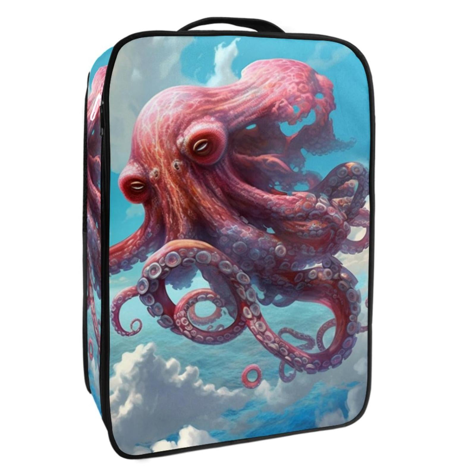 Octopus Polyester Shoe Boxes Organizer Storage Container Closet under ...