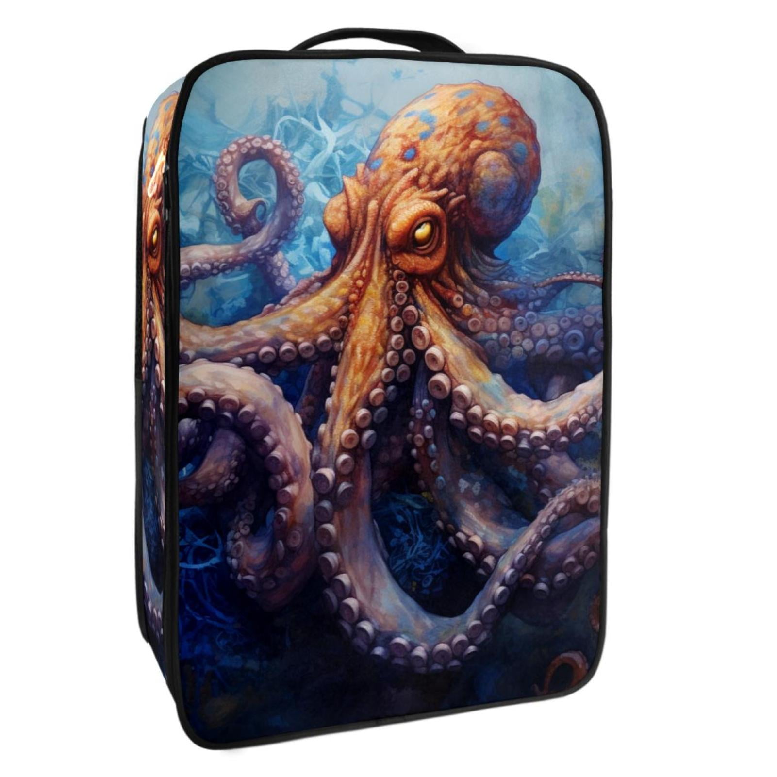 Octopus Polyester Shoe Boxes Organizer for Closet Storage - 23x31cm ...