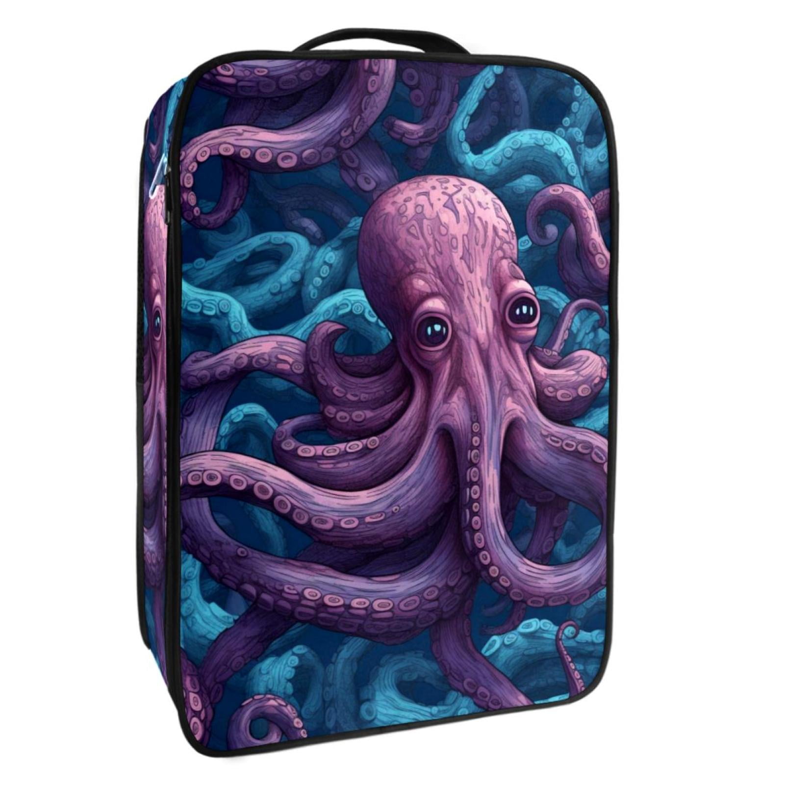 Octopus Polyester Shoe Storage Box Organizer - 23x31cm/9x12in - Closet ...