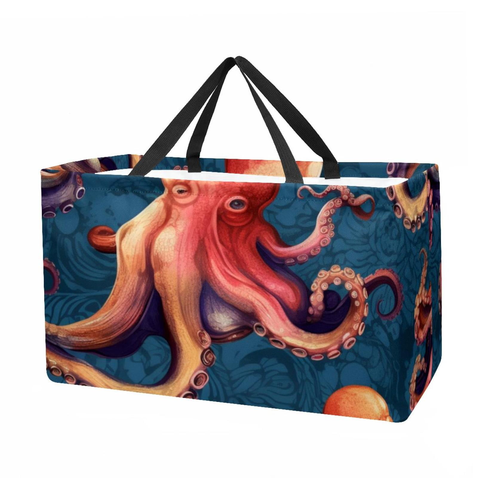 Octopus Premium Oxford Cloth Reusable Foldable Shopping Bag – Large ...