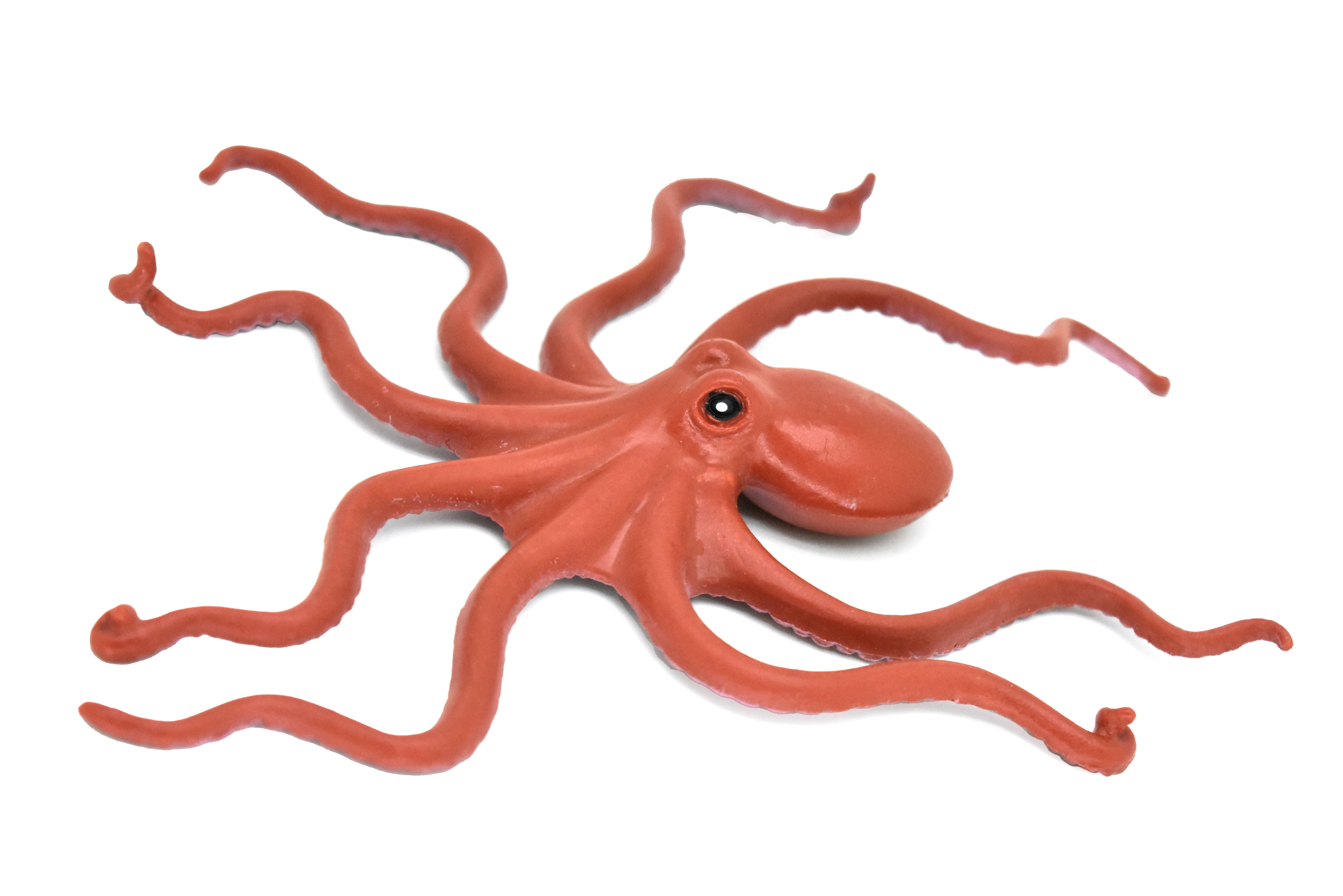 Octopus, Reddish Brown, Octopus, Octopuses, Rubber, Octopodes ...