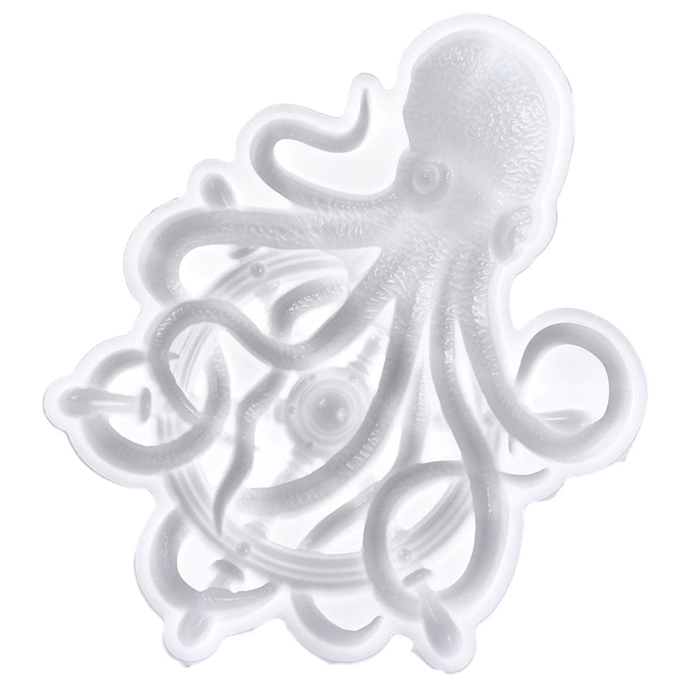 Octopus Shaped Mold Diy Epoxy Mold Decorative Octopus Shaped Silicone ...