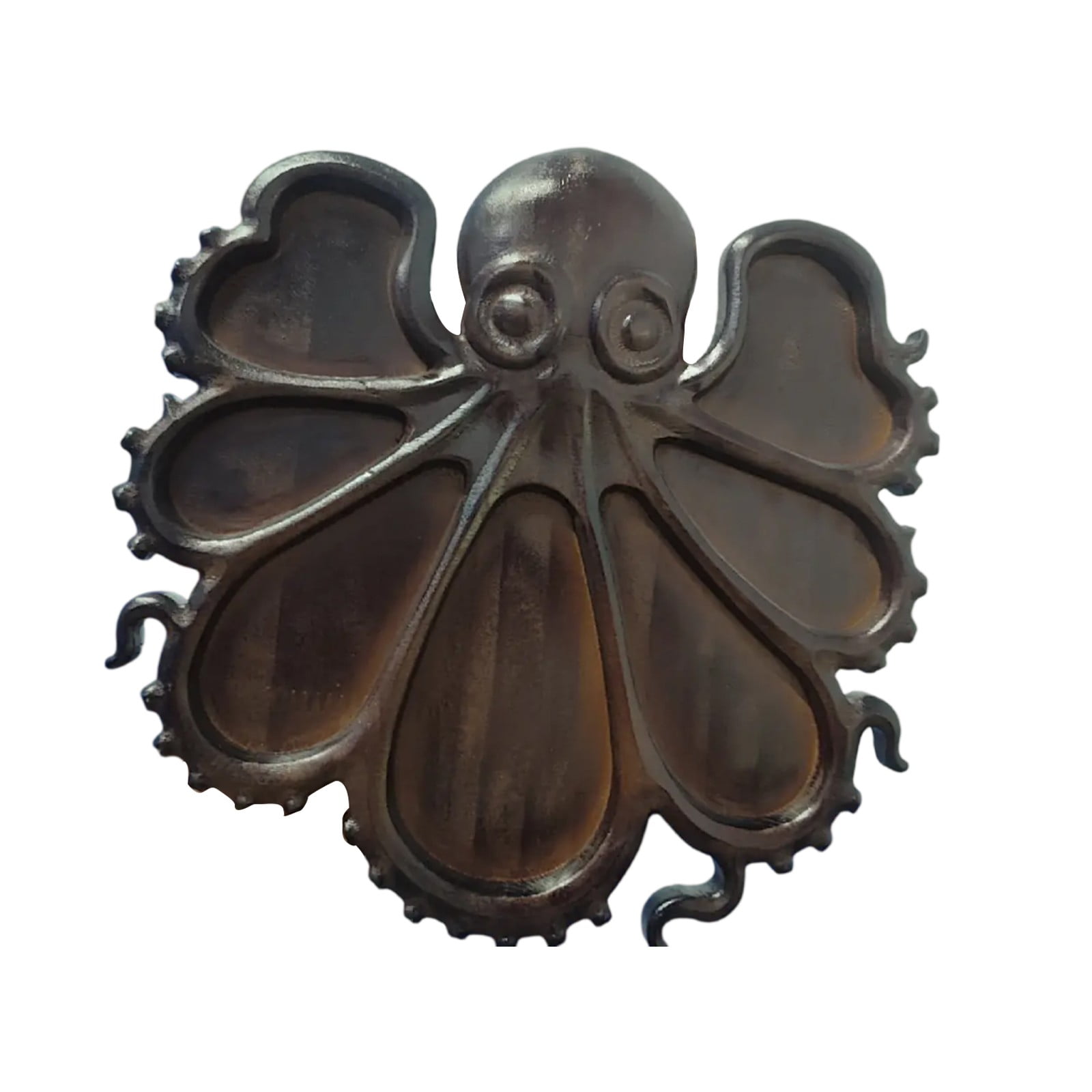 Octopus-Shaped Wooden Serving Platter for Cheese, Fruits & Snacks ...