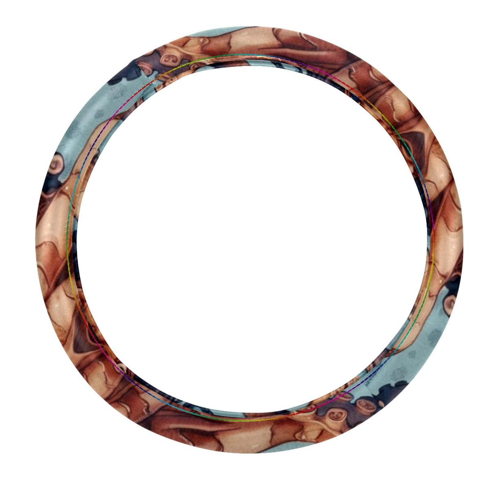 Octopus Stylish PVC Steering Wheel Cover for Car - Decorate and Protect ...