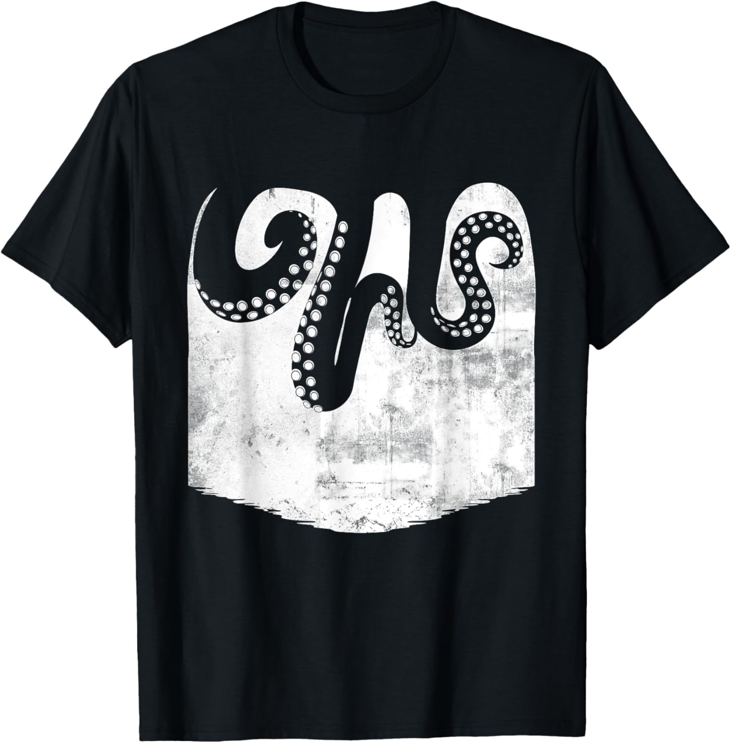 Octopus Tentacles T-Shirt men and women can wear, black, white, gifts ...