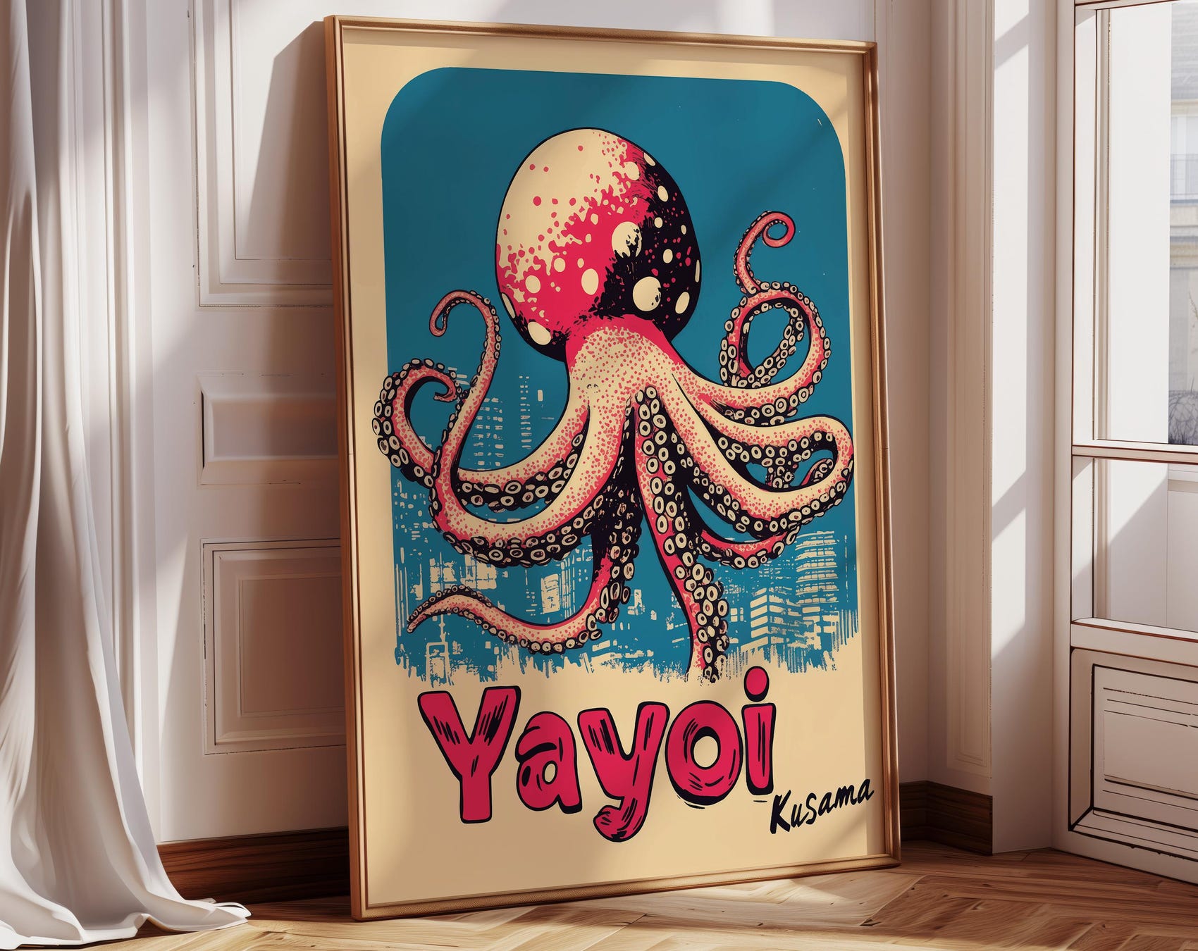 Octopus Wall Art for Teen Room Poster of Octopus Poster for Dorm Room ...
