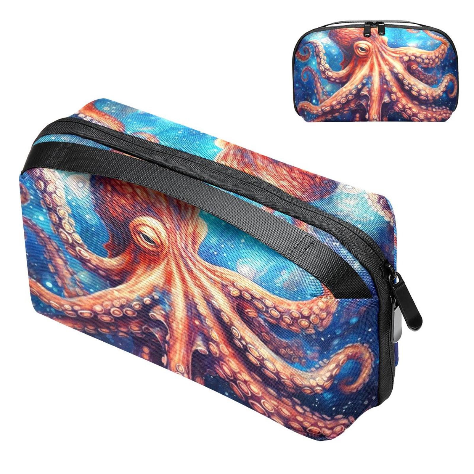 Octopus Waterproof Oxford Fabric USB Pouch Hard Drive Case Charger Case ...