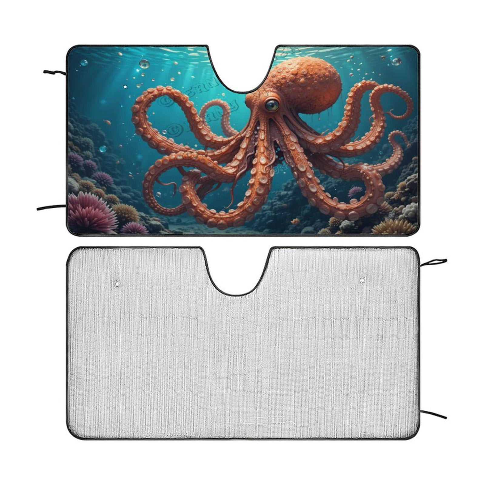 Octopus Windshield Sun Shade for Car SUV Truck, Car Sun Shade ...