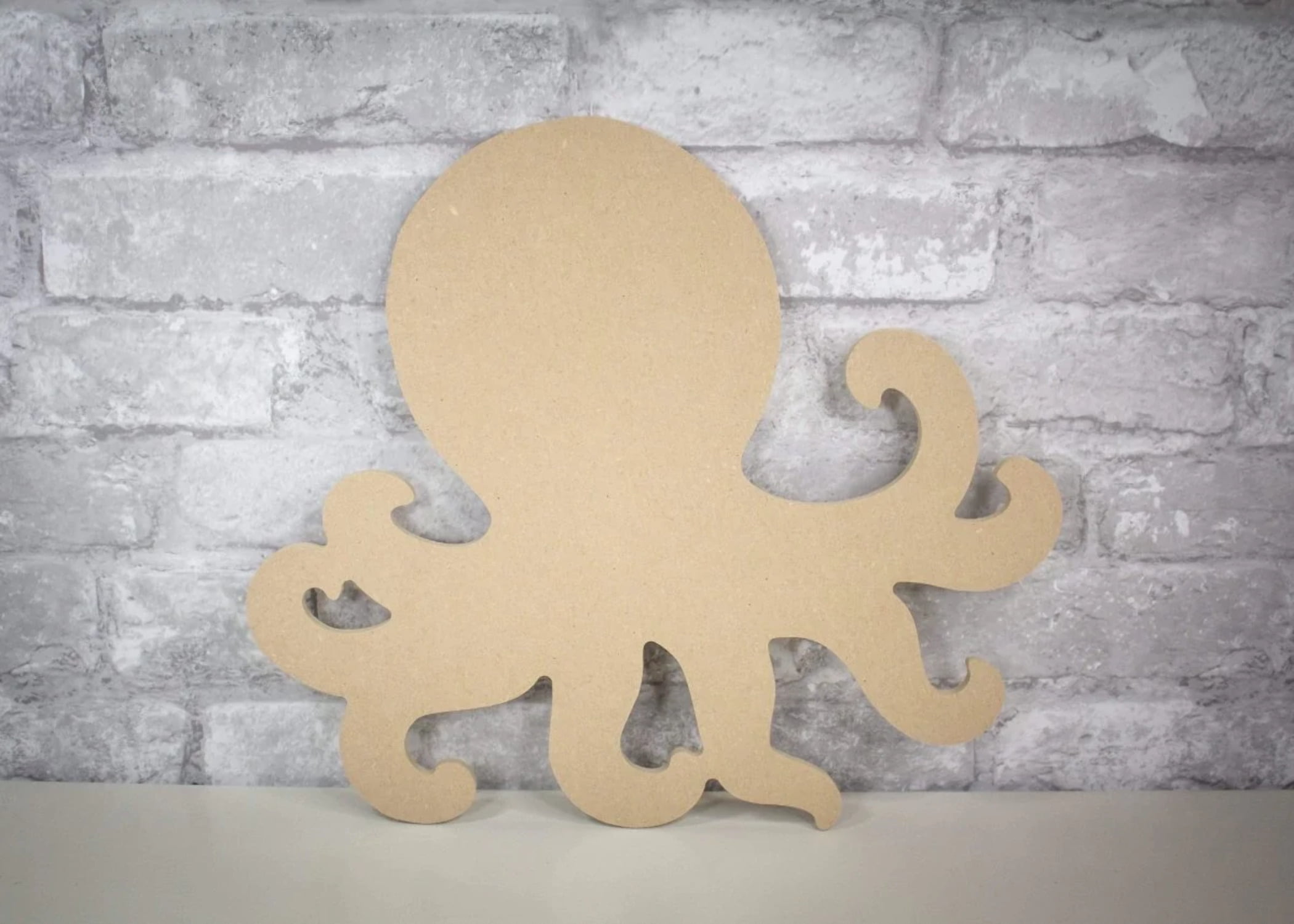 Octopus Wood Cutout - Walmart.com