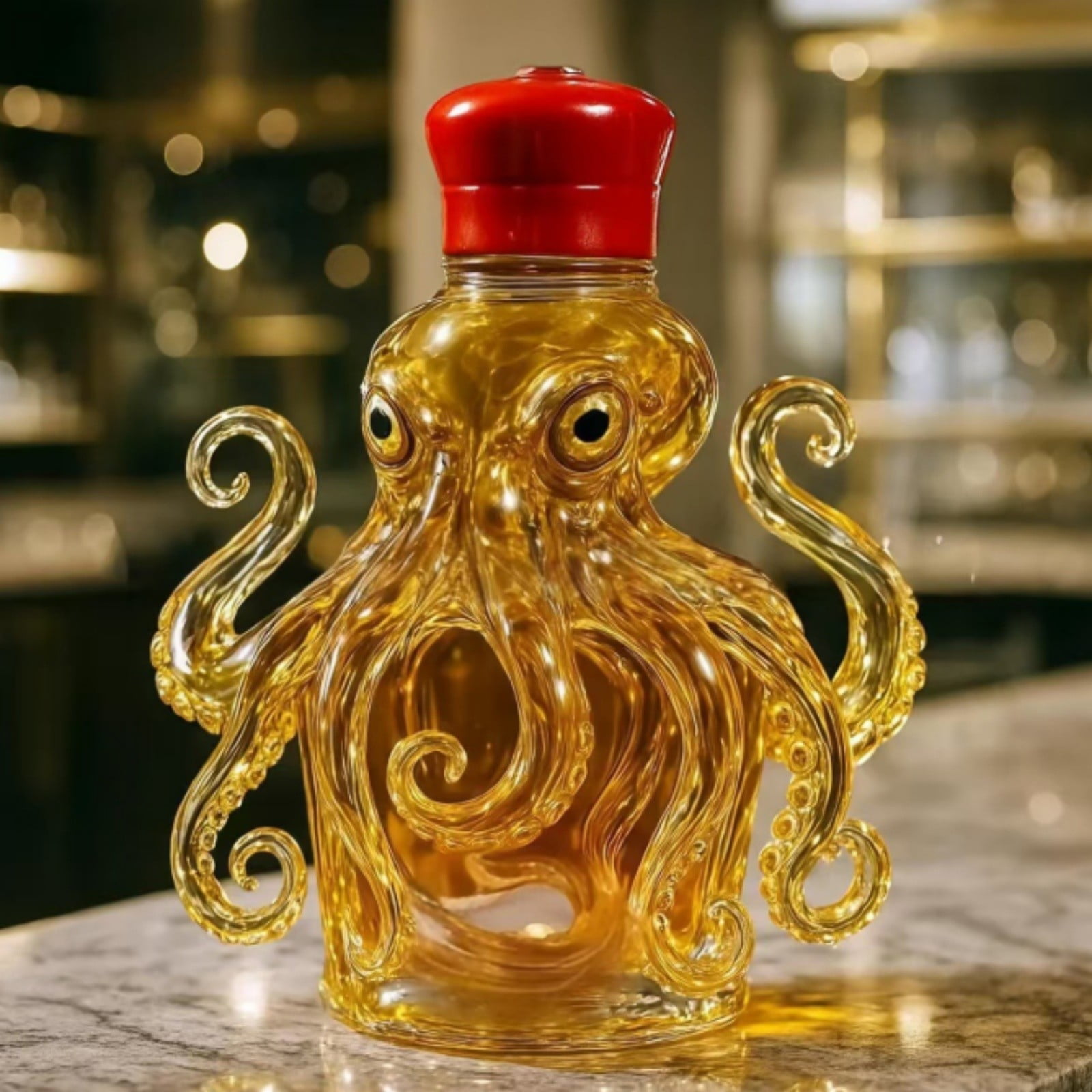 Octopus-shaped whiskey bottle - Whiskey Decanter Sets for Men, Whiskey ...