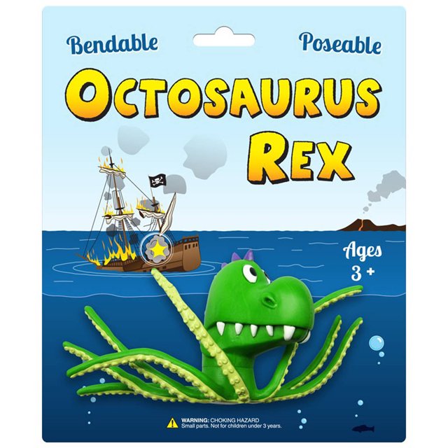 Octosaurus Rex Bendable by Off the Wall Toys - Walmart.com