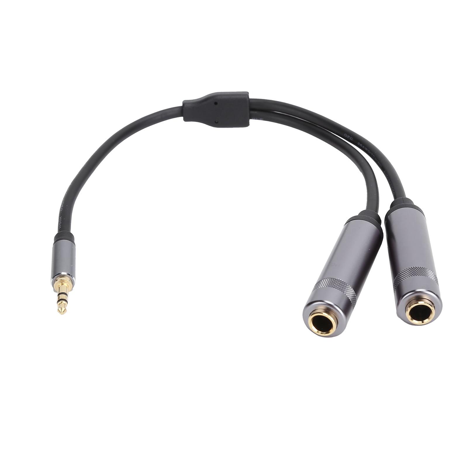Octpeak Adapter Cord,Audio Adapter Cable 3.5MM Male To 6.35MM Female ...