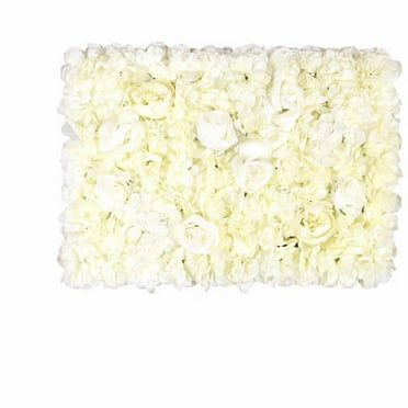 Efavormart 4 PCS Blush Silk Hydrangea Flower Mat Wall Wedding Event ...