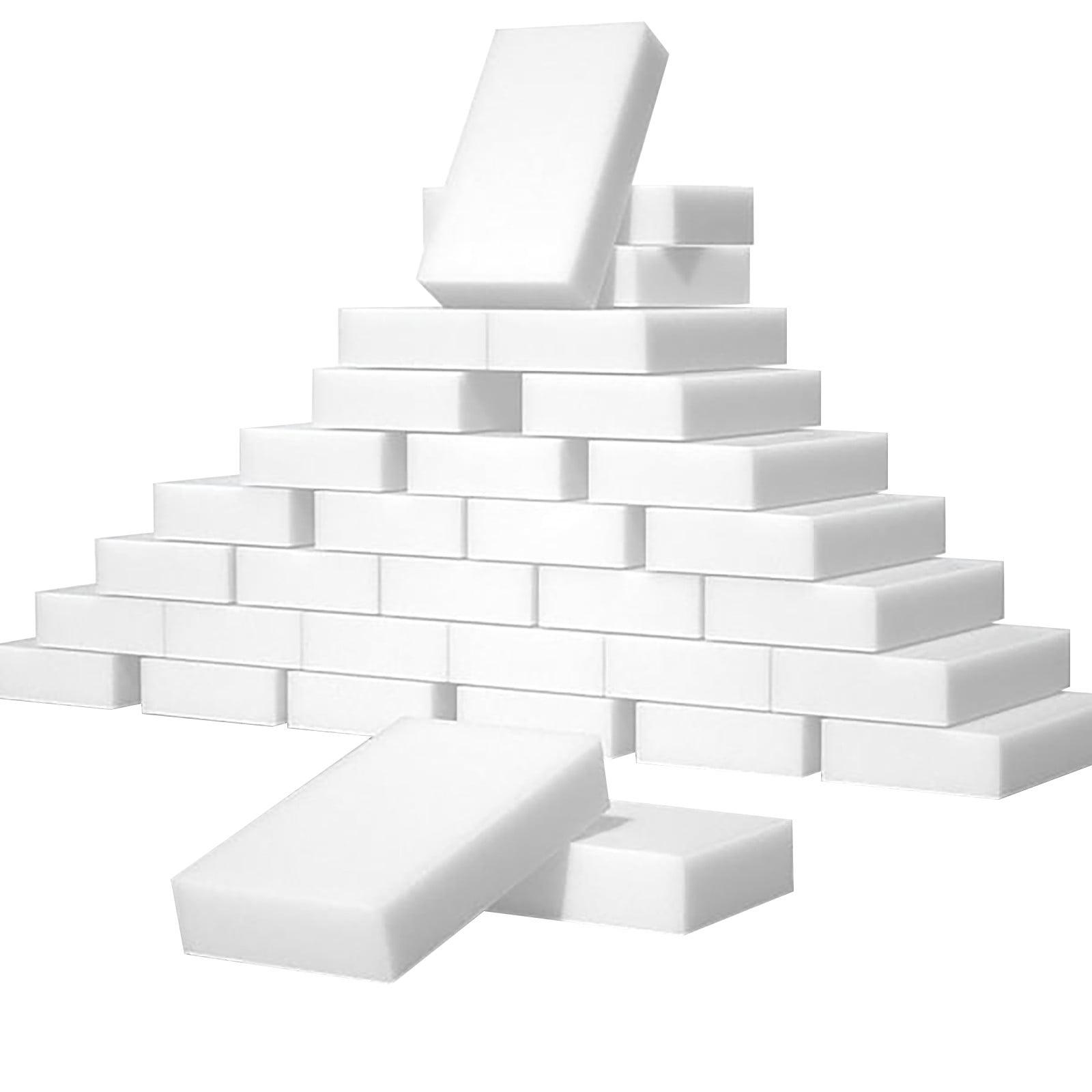 Octtong Cleaning Brush Sponge Wipe Wipe White Sponge Block Cleaning ...