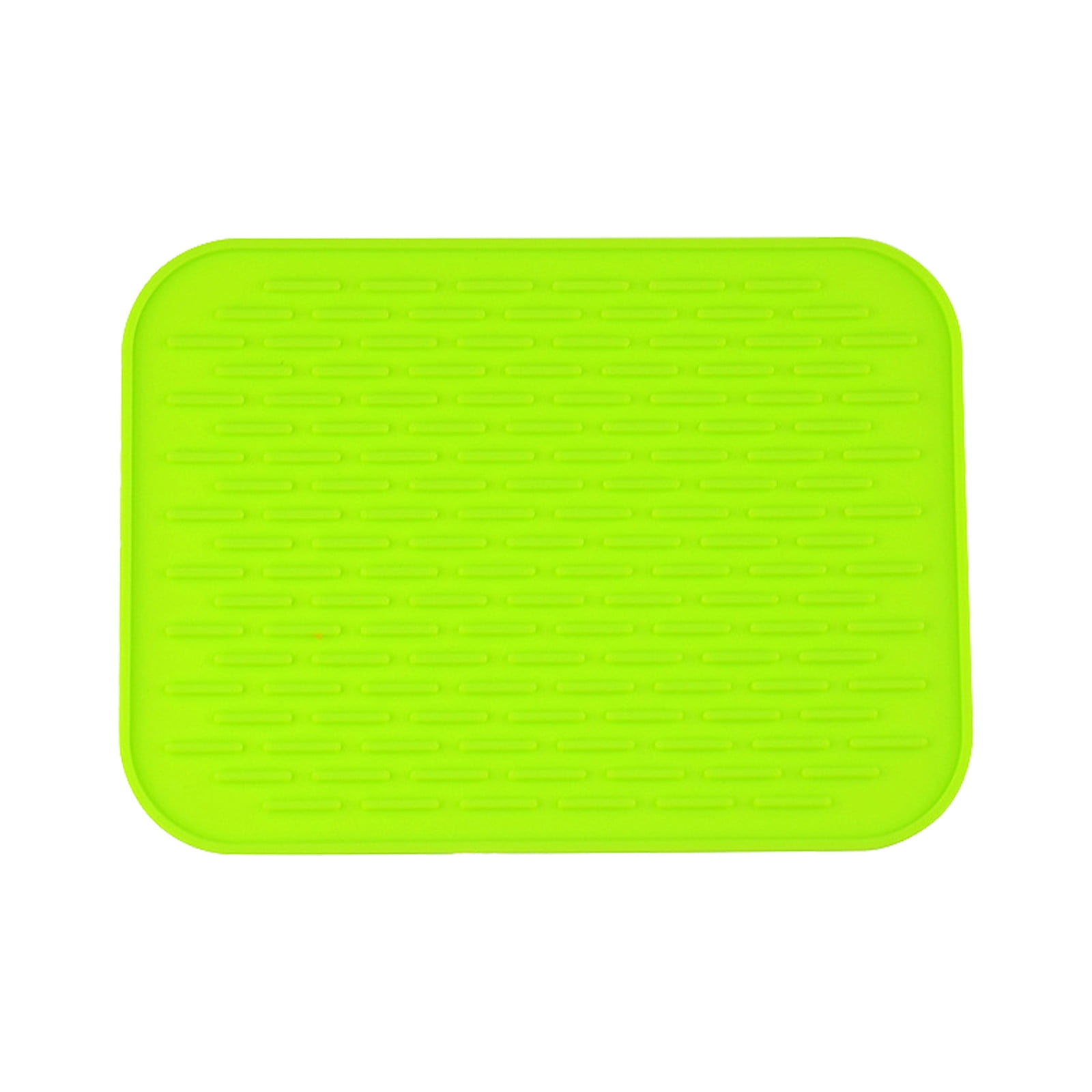 Octtong Placemat Silicone Drain Mat insulated Kitchen Table Mat Non ...