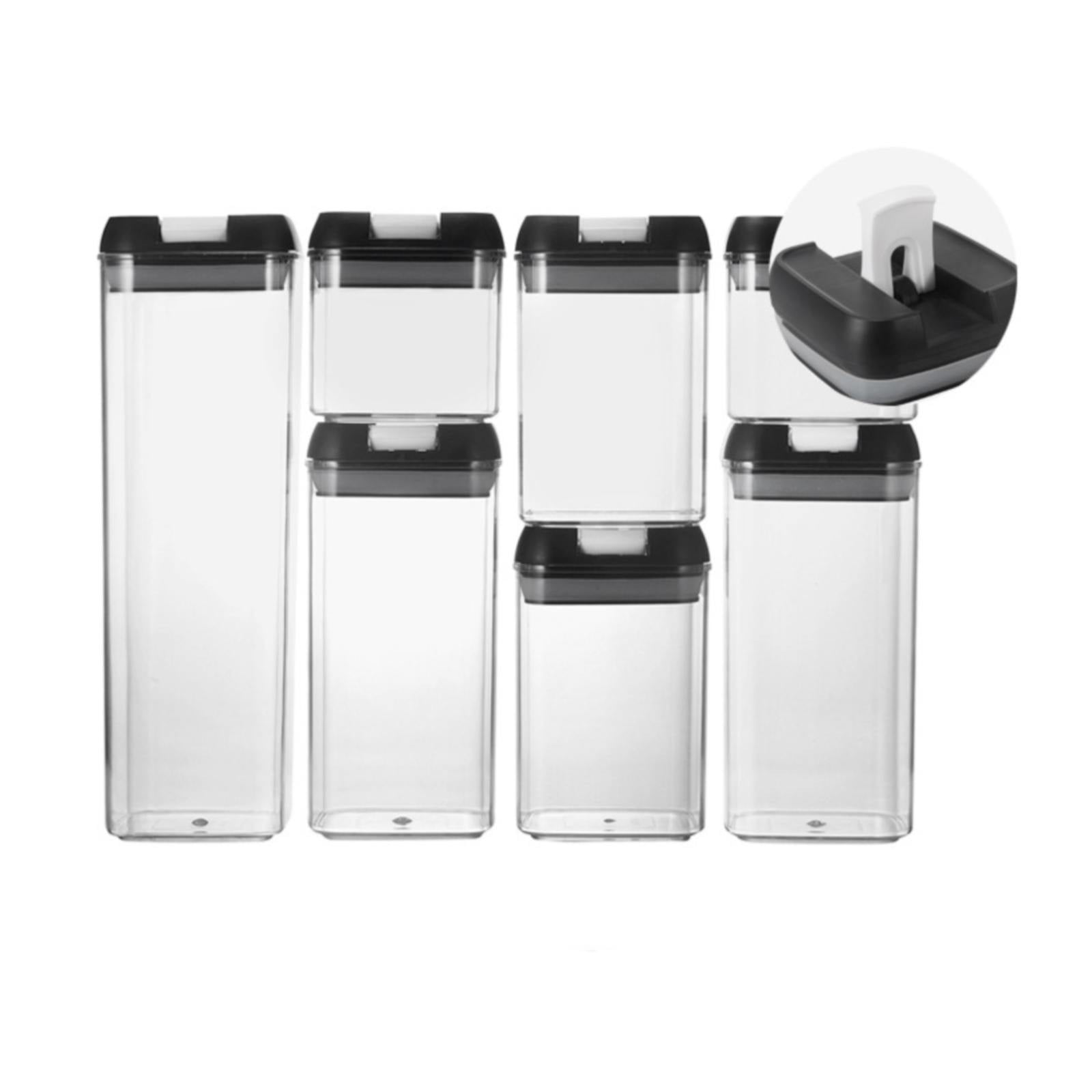 Octtong Storage Containers Seven Set Of Grain Storage Boxes Easy Buckle ...