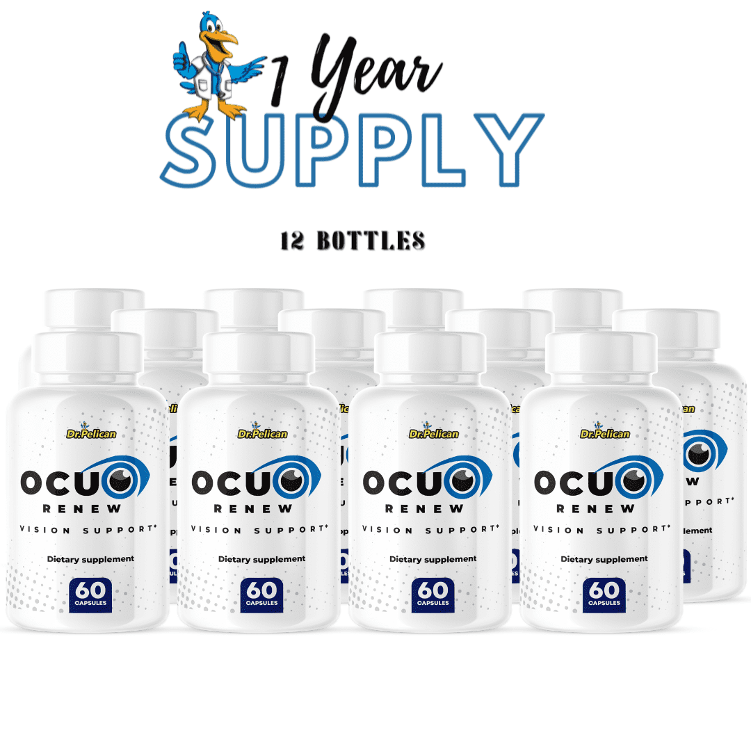 Ocu Renew- Eye Support- 12 Bottles- 720 Capsules - Walmart Business ...