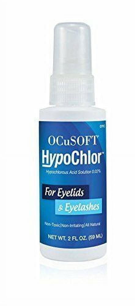 OCuSOFT HypoChlor Solution for Eyelids/Eyelashes 2 oz (Pack of 3 ...