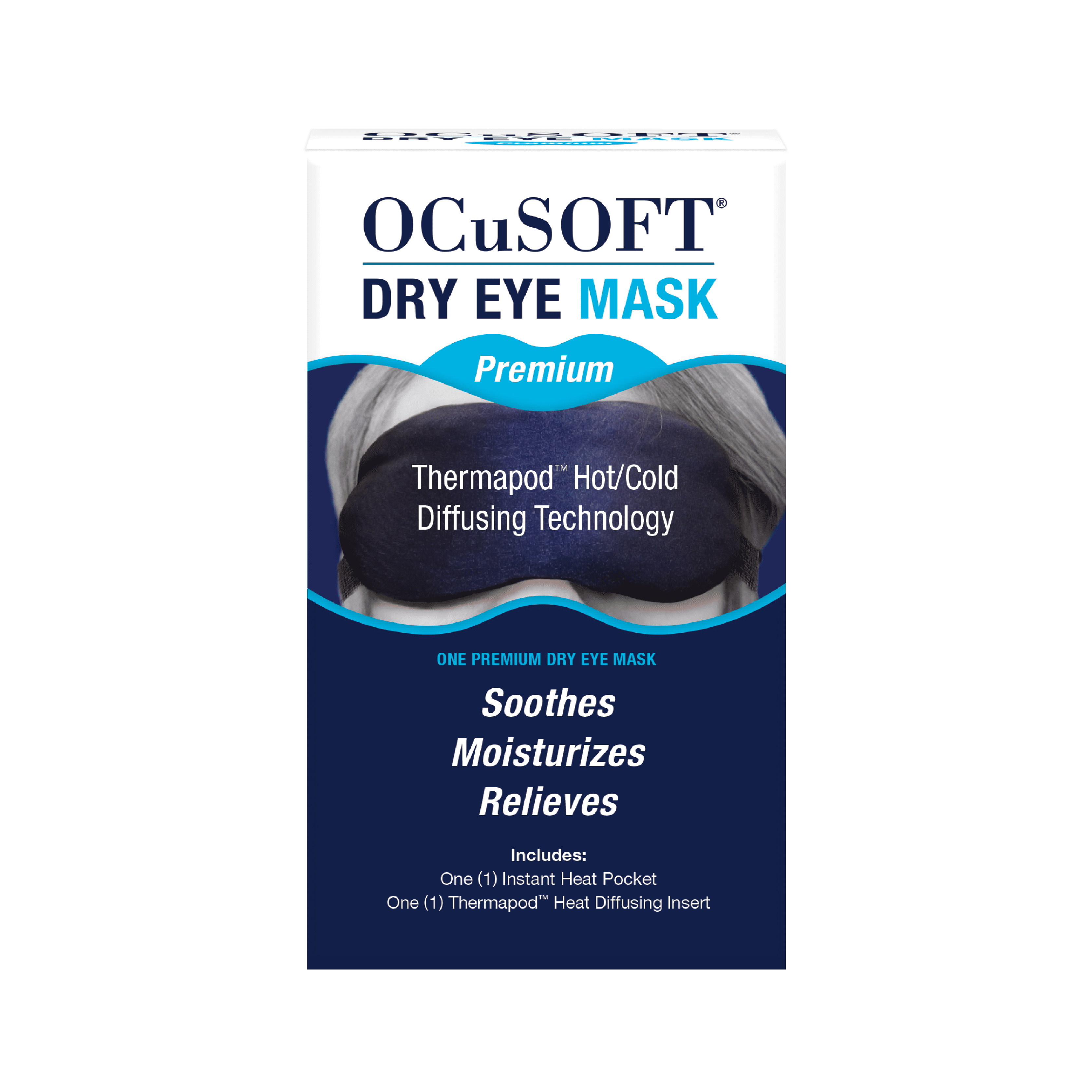 Ocusoft Dry Eye Mask Premium HSA/FSA Eligible - Walmart.com