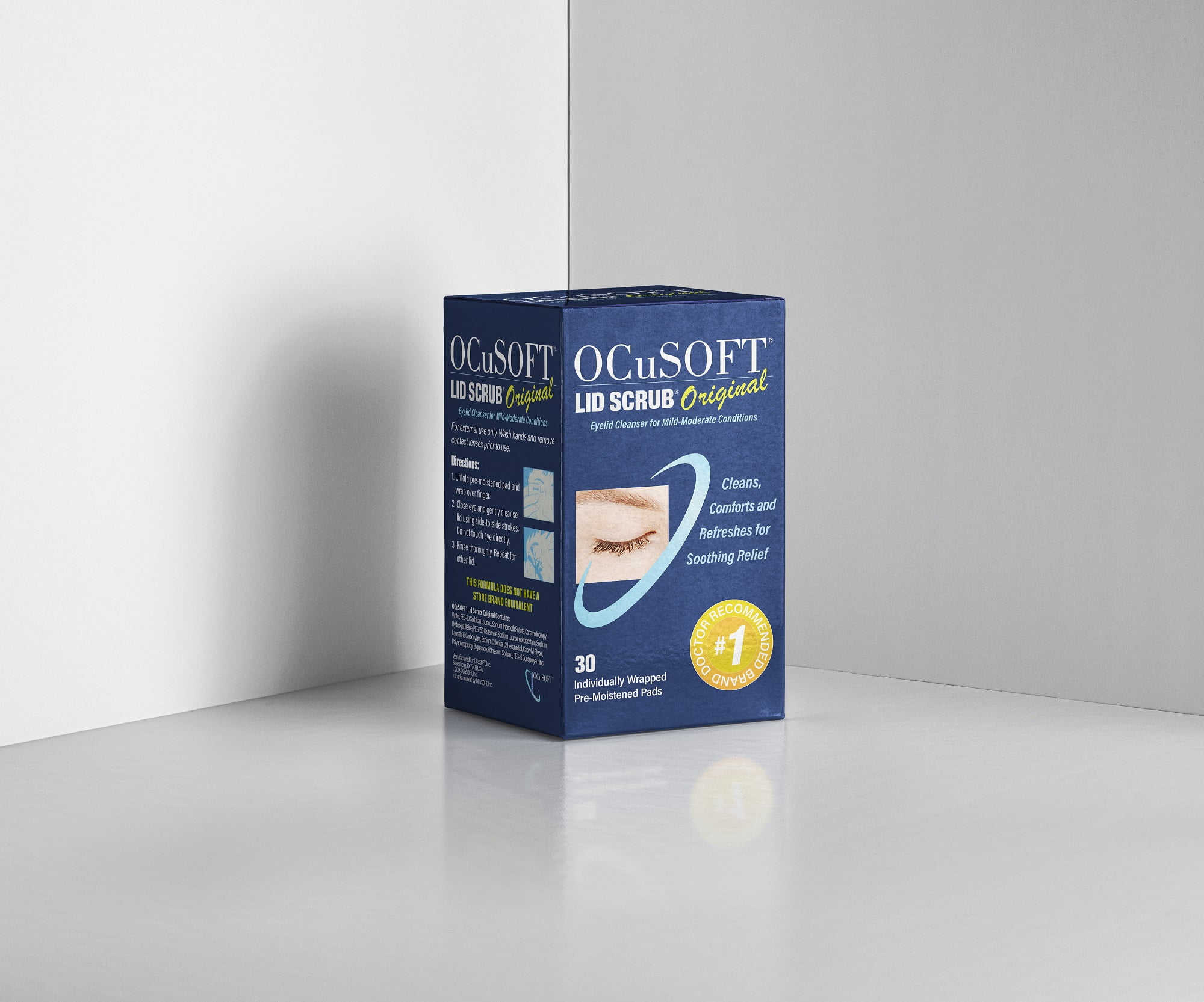 Ocusoft Lid Scrub Origina Size 30ct - Pack of 3 - Walmart Business Supplies