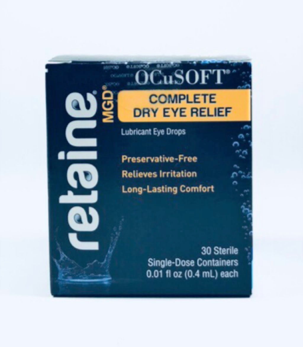 Ocusoft Retaine MGD Moisture Ophthalmic Emulsion, 30 Count, 2 Pack ...