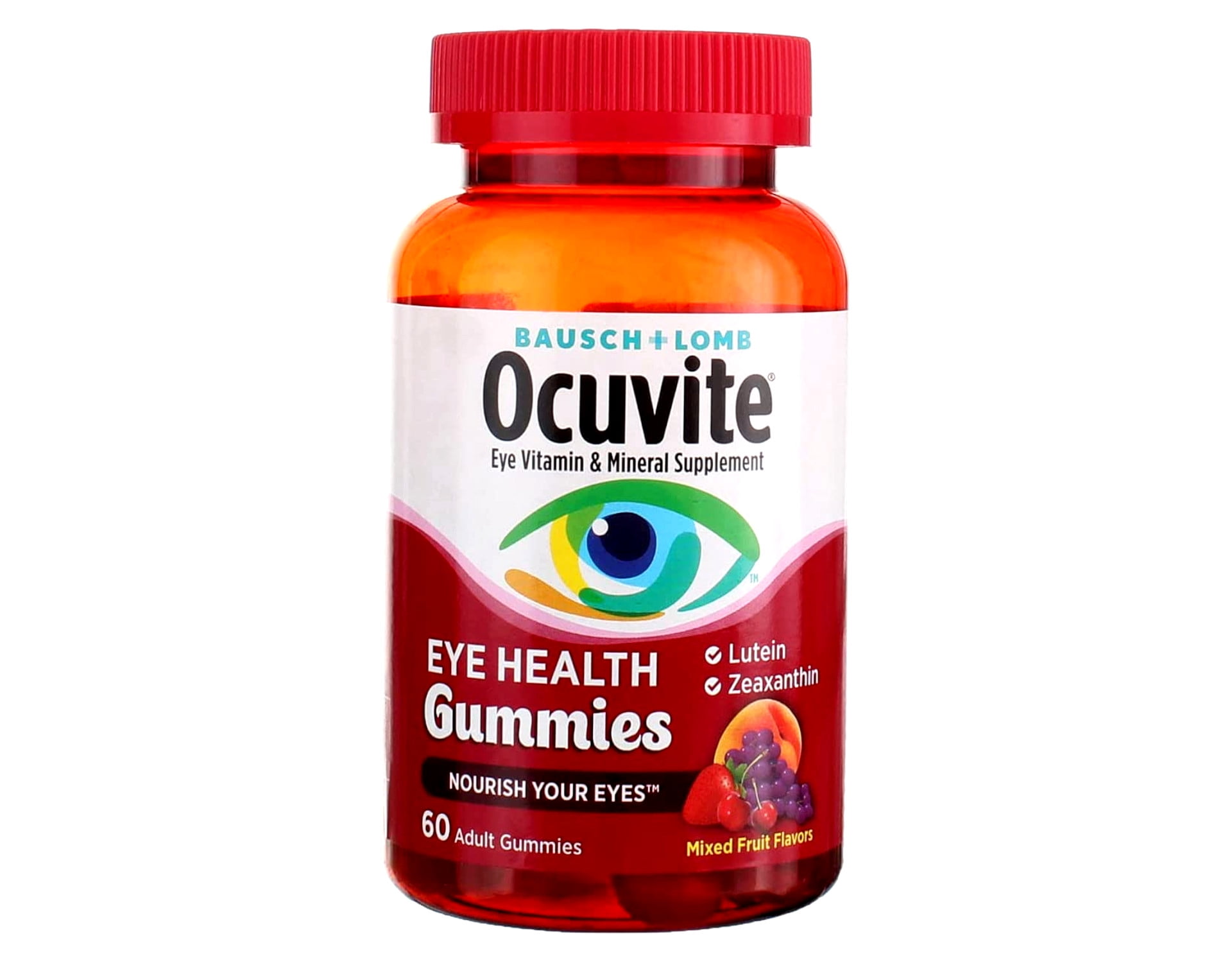 Bausch & Lomb Ocuvite Eye Health Gummies, Vitamin & Mineral Supplement ...
