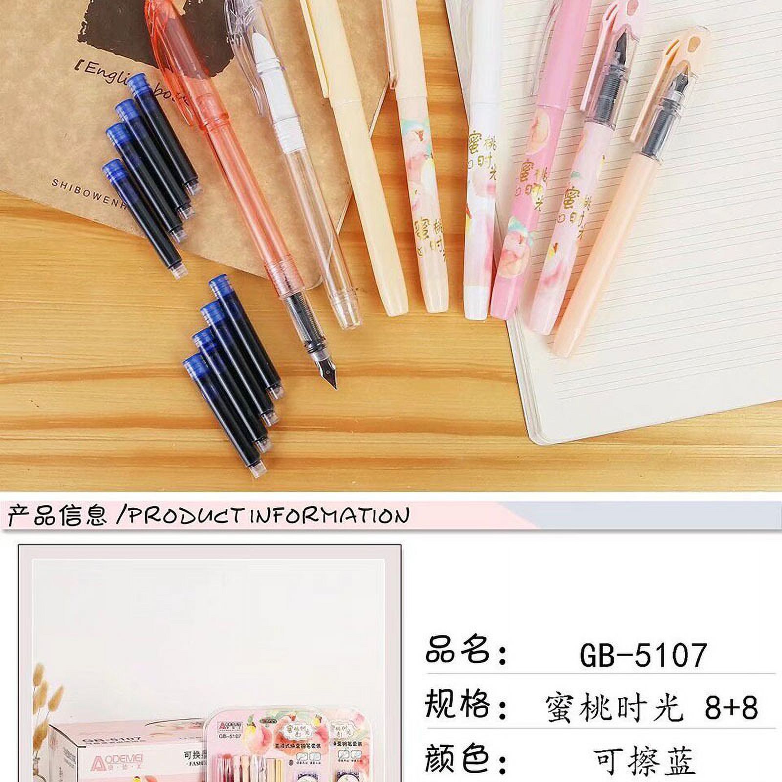 Oda Mae Student Pen Pose Writing Calligraphy Practice Pupils Ink Sac ...