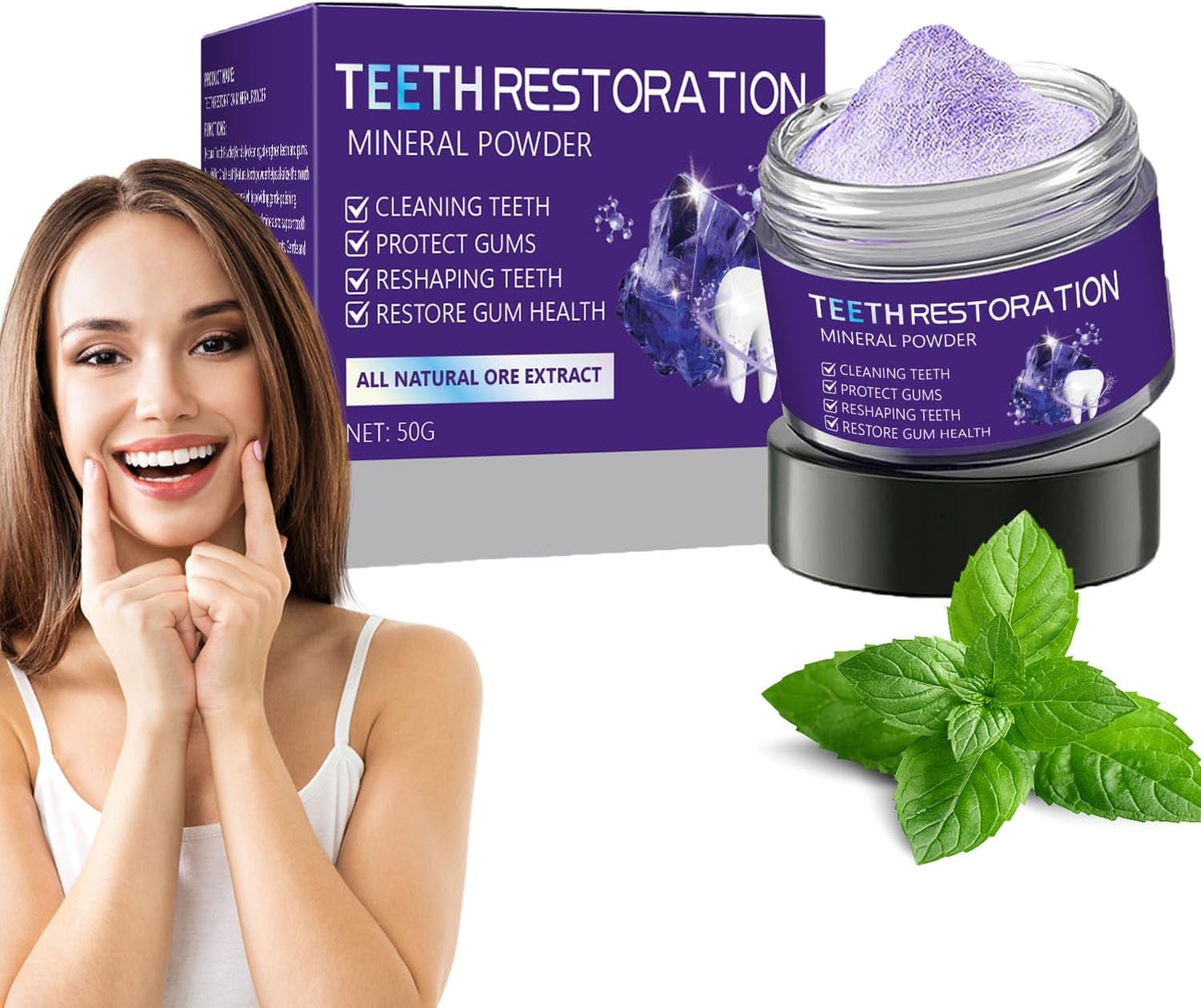 Odalit Teethrestoration Mineral Powder, Odalit Tooth Mineral Powder ...